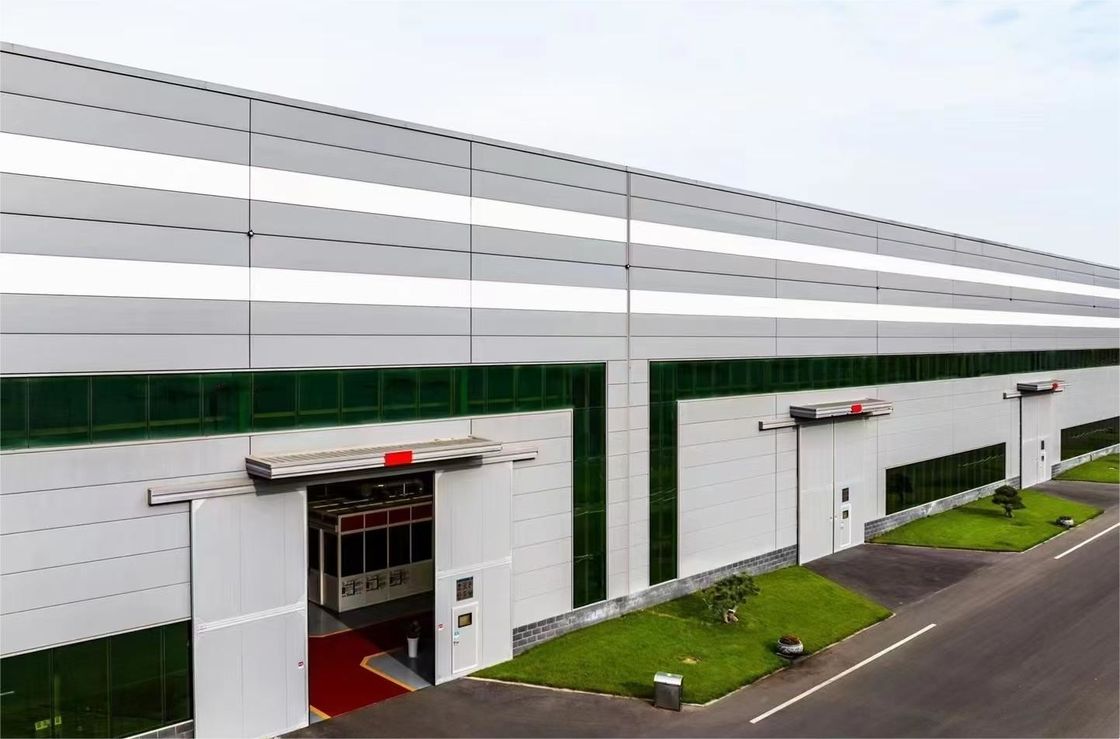 Corrugated Steel Sheet Cladding Steel Structure Warehouse Design And ...