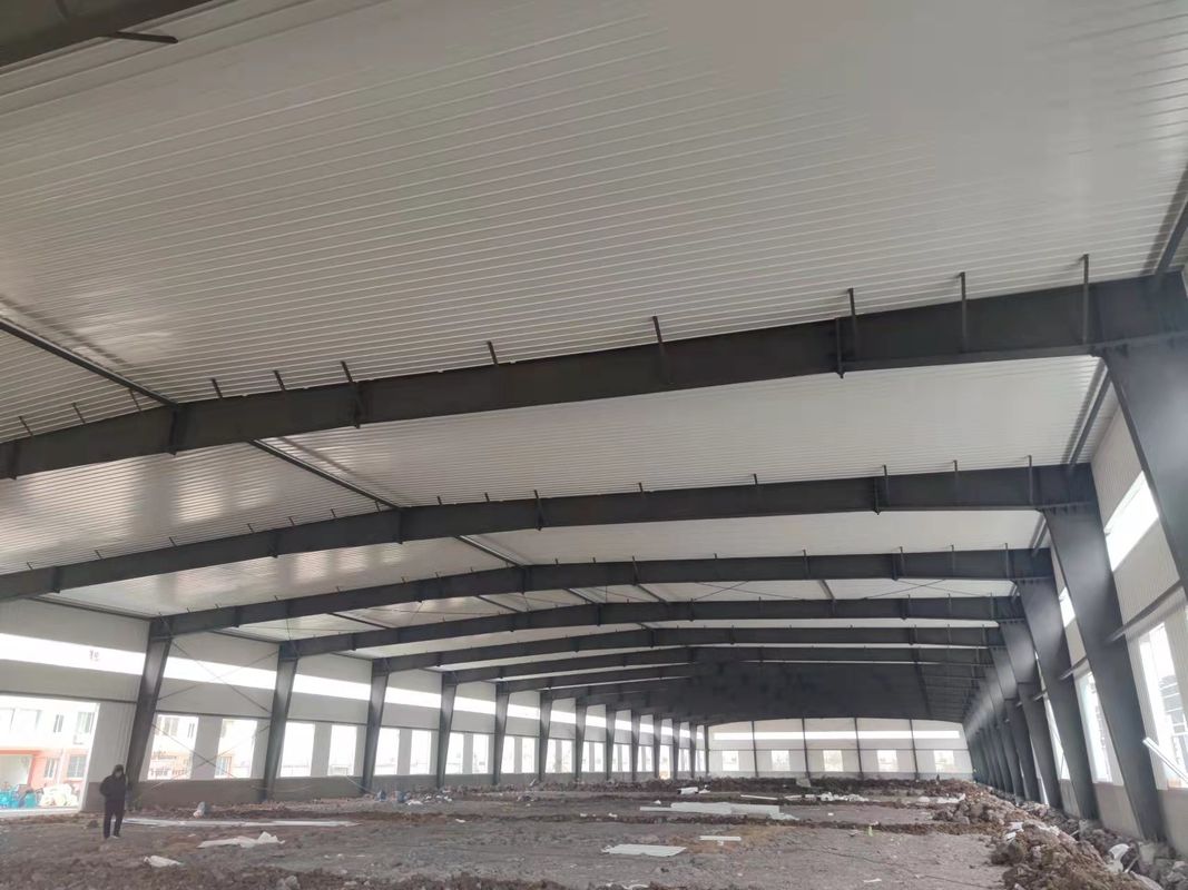 Portal Frame Steel Structure Industrial Workshop Building One Stop ...