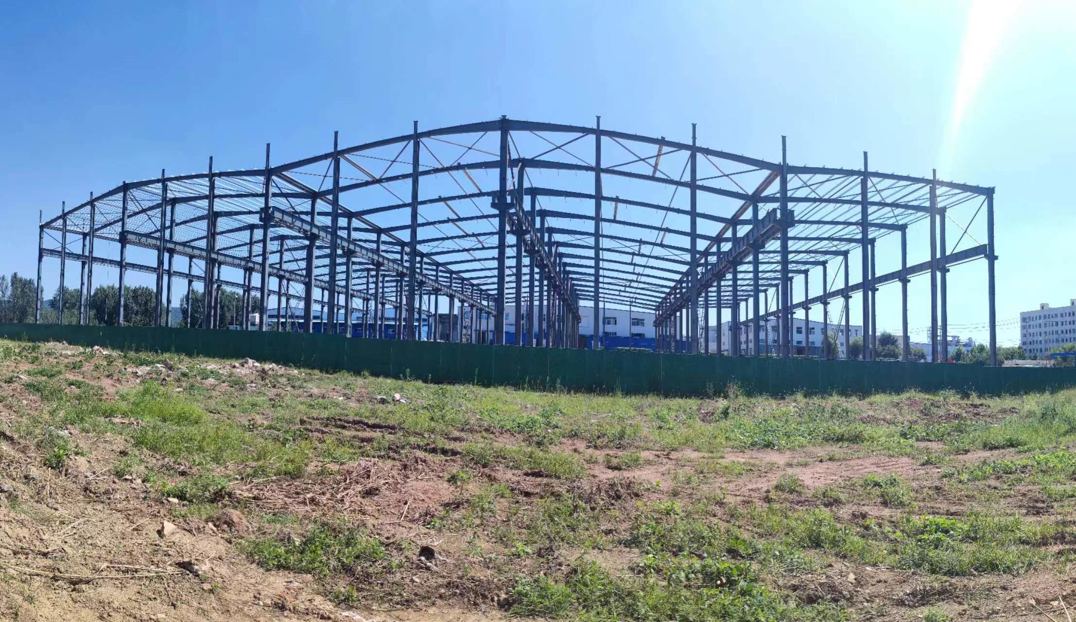 Pre Engineered Structural Industrial Building Construction Workshop One ...