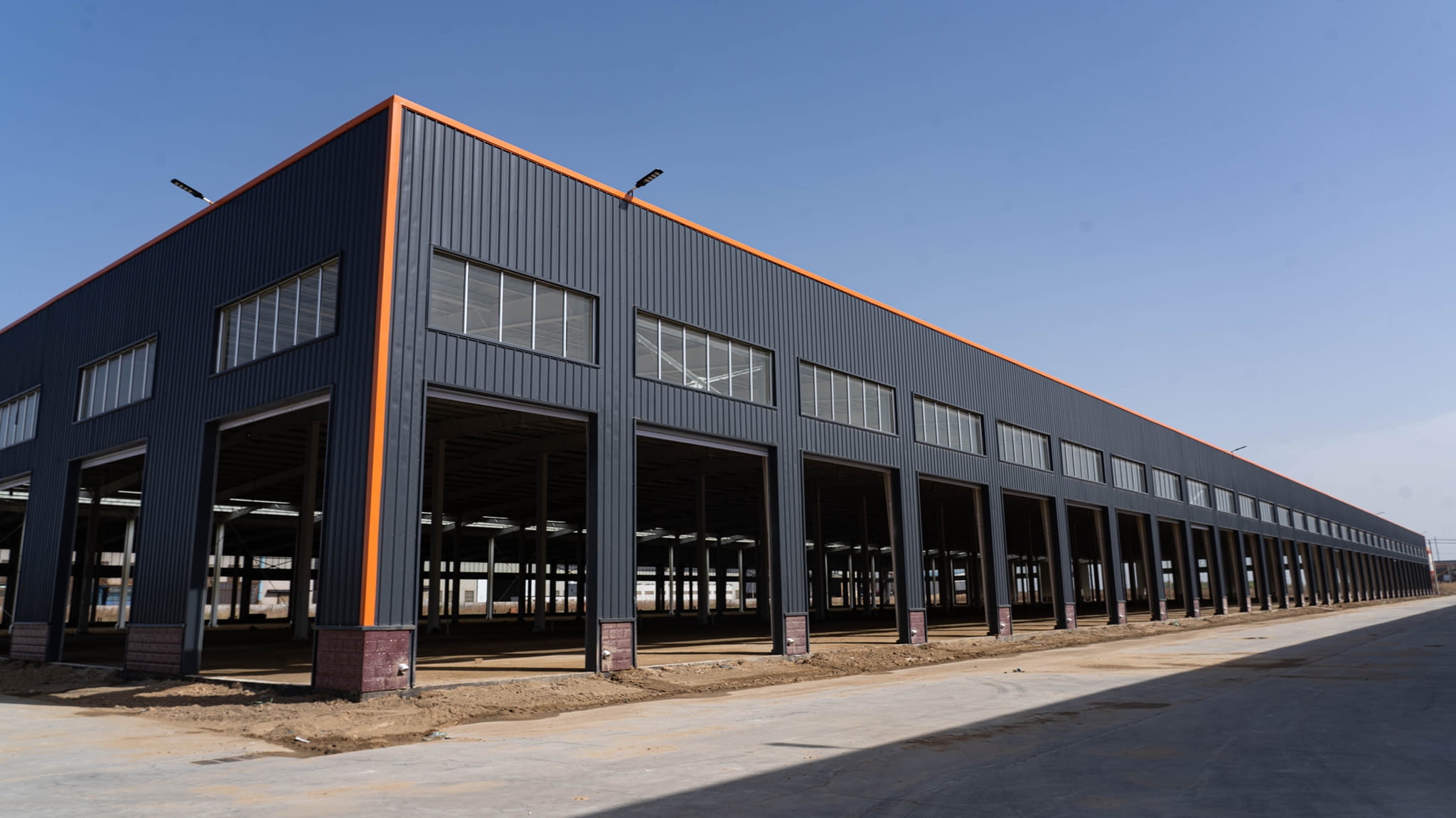 Designed Steel Structure Framework Industry Workshop Construction