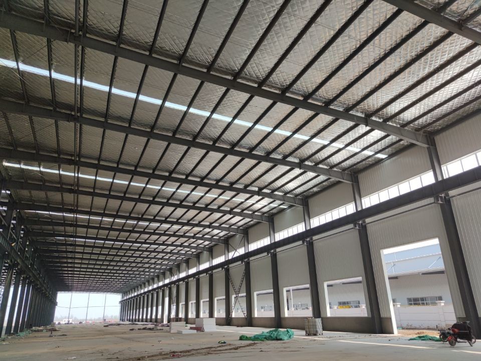 Industry Usage Structural Steel Framework Designed Workshop Building ...