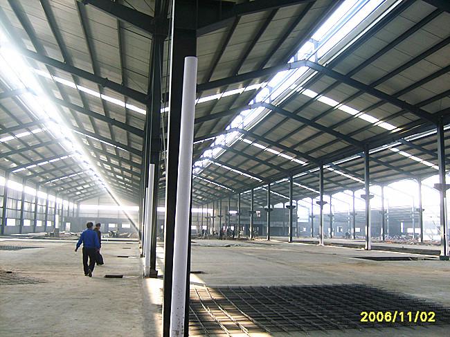 Agriculture Steel Warehouse Construction , Portal Industrial Steel ...