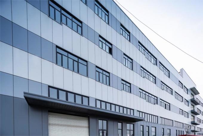 Nice Cladding Steel Structure Warehouse Building Design And Delivery ...