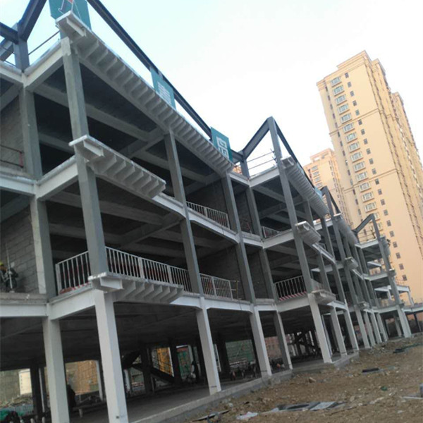 Pre Manufactured Steel Buildings , H Beam Kindergarden Steel Frame ...