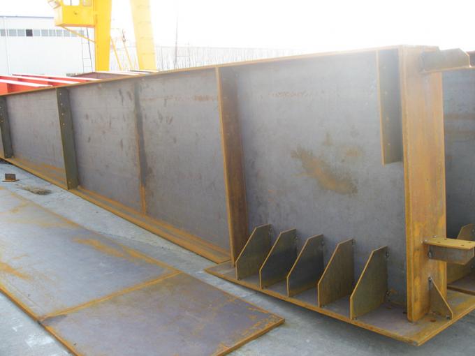 Hot Rolled / Welded Galvanized Steel Beams H Section Steel Structure ...