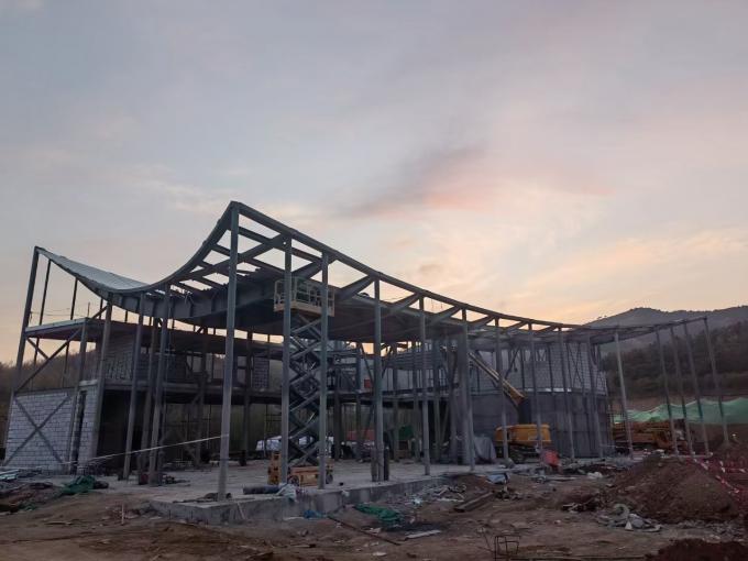 Tekla Modeling Steel Construction Architecture Q355B Structural Steel ...