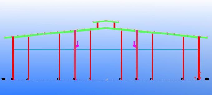 Rigid Portal Frame Prefabricated Steel Structure Warehouse Project ...