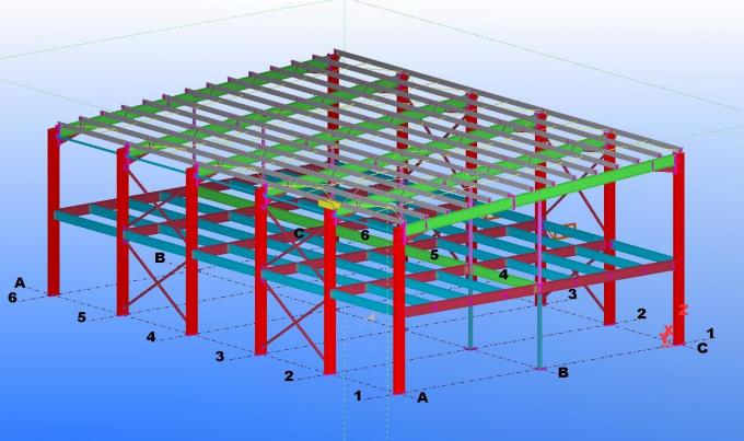 Nice Cladding Steel Structure Warehouse Building Design And Delivery ...